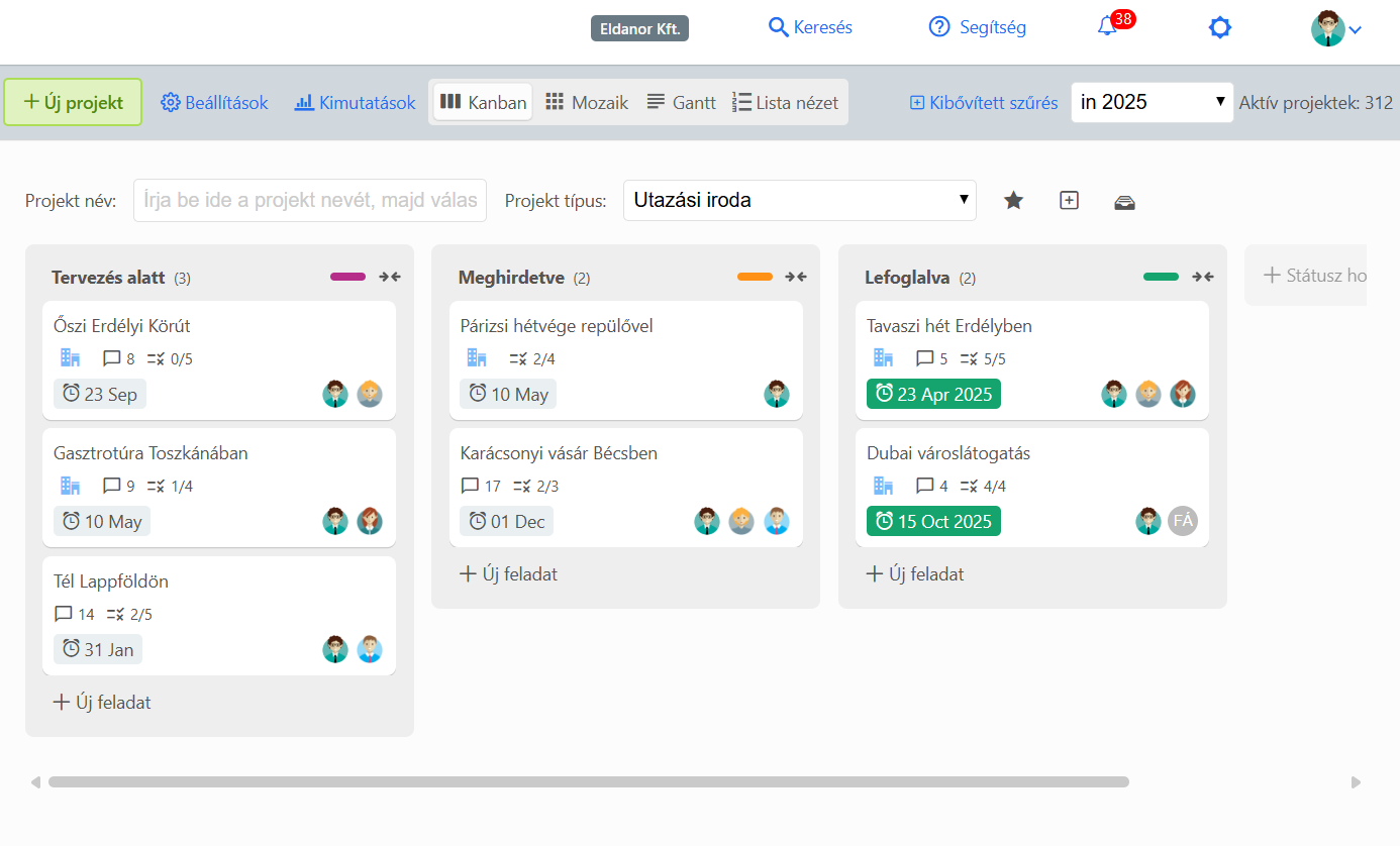 Utazási irodáknak - Online ERP és CRM. Egy rendszer mindfelett.